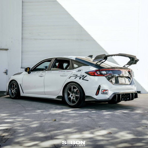 Seibon 23-24 Honda Civic Type R MB-Style Carbon Fiber Rear Spoiler ...