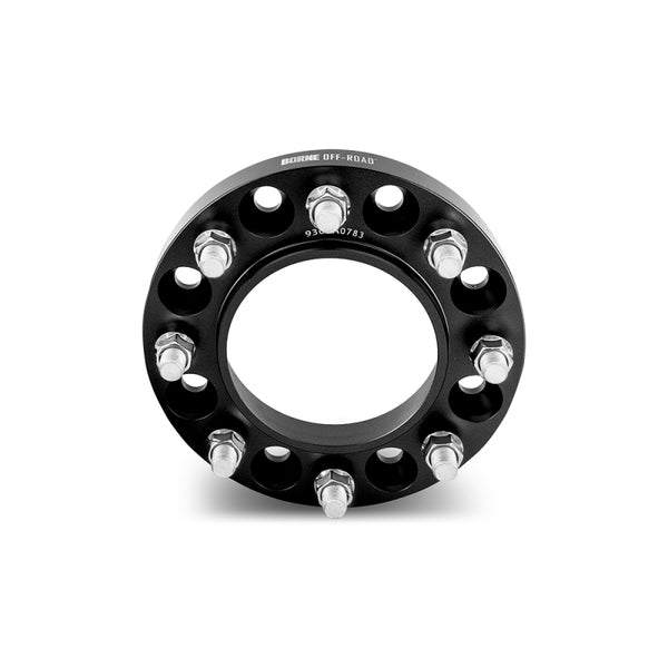 Borne Off-Road Wheel Spacers 8x180 124.1 45 M14 Black – Juniper Overland