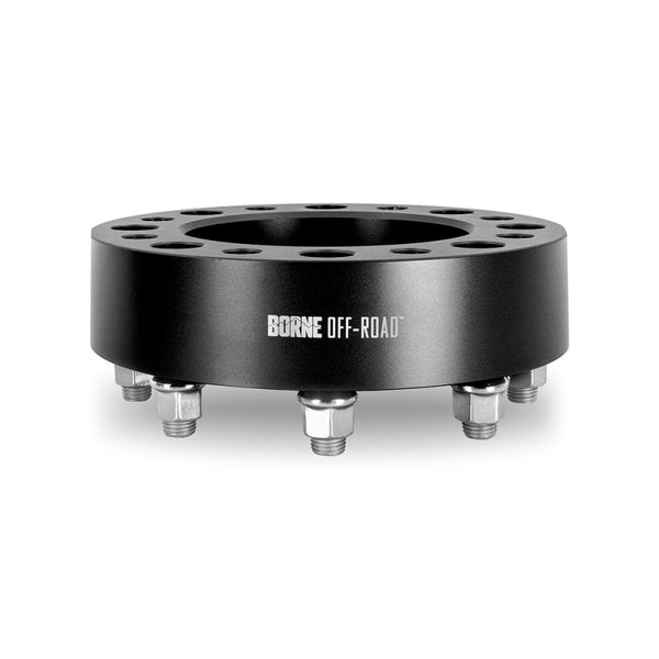Borne Off-Road Wheel Spacers - 8X170 - 125 - 50mm - M14 - Black ...