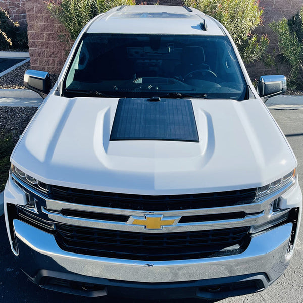Chevrolet Silverado 1500 4th Gen(2019-Present) Lensun 60W Hood Flexibl ...