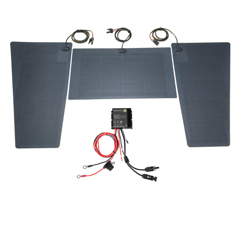 Hummer H2 Lensun 135W 12V Hood/Bonnet Flexible Solar Panel – Juniper ...