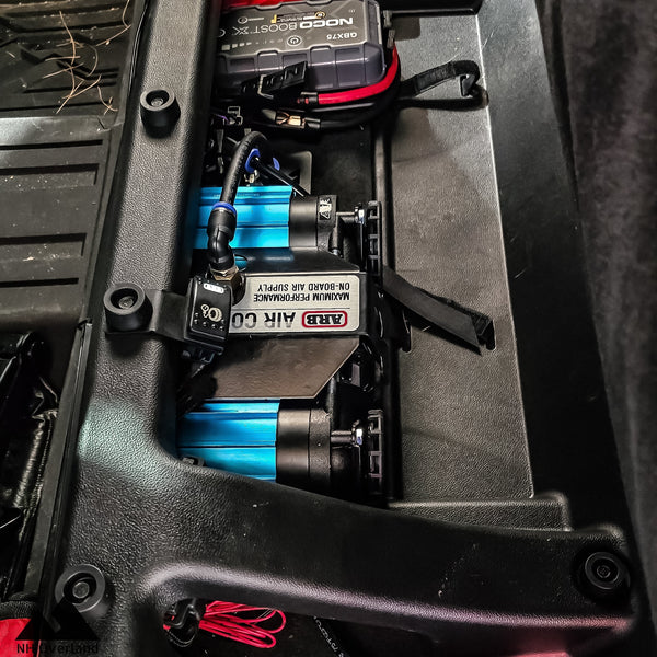 23+ Colorado Rear Under Seat Compressor Mount – Juniper Overland