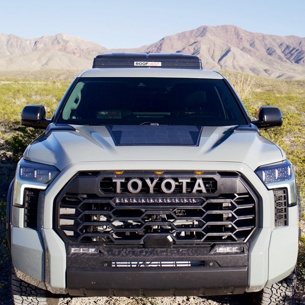 Toyota Tundra 3rd Gen (2022-Present) Lensun 90W 12V Hood Flexible Sola ...