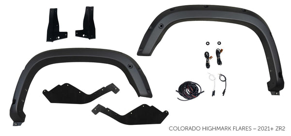 Highmark Flare Kit - Front 2021+ ZR2 – Juniper Overland
