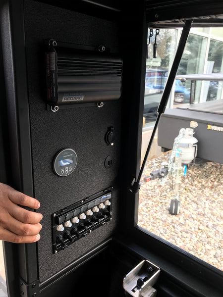 Alu-Cab Canopy Camper - Midsize Truck - Electrical Panel – Juniper Overland