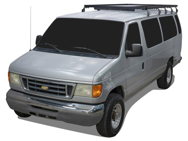 Ford E150/E250/E350 Extended Cab (1992-2014) Slimline II 3/4 Roof Rack ...