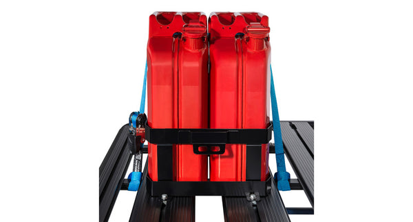 Rhino-Rack Double Vertical Jerry Can Holder – Juniper Overland