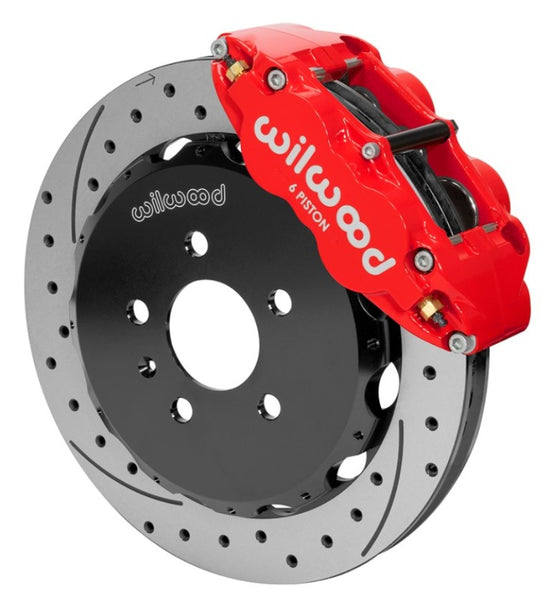 Wilwood 03-08 Audi A4 Forged Narrow Superlite 6R Front Big Brake Kit 1 ...