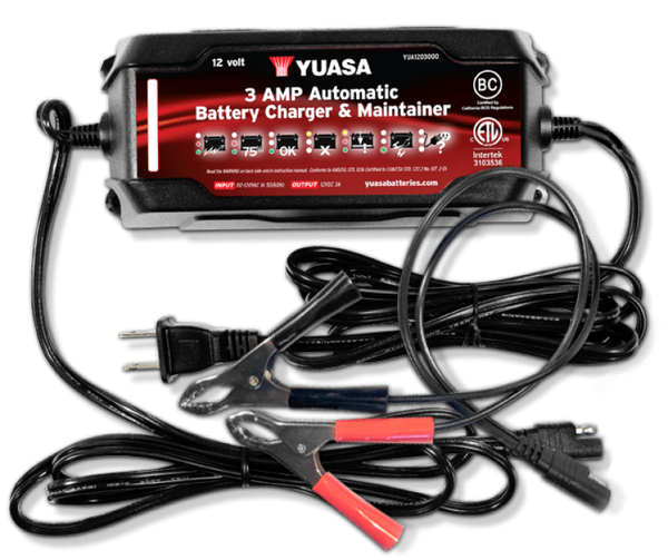 Yuasa 3 Amp Charger & Maintainer - 12V – Juniper Overland