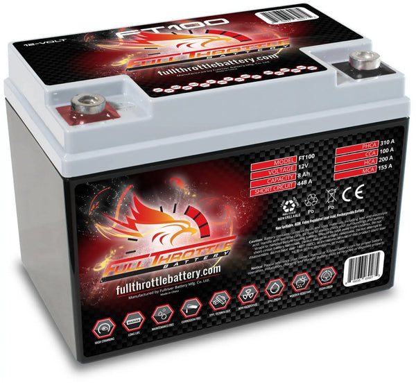 FT100 BTR9-BS High-Performance AGM Battery – Juniper Overland